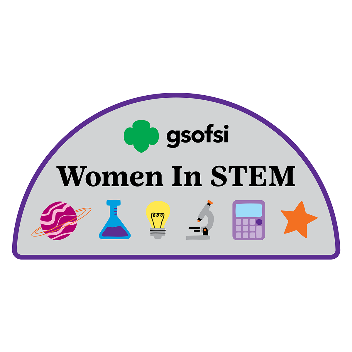 Women In Stem Program Patch | Girl Scouts of Southern Illinois
